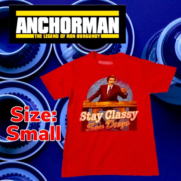 Anchorman | Shirts | Anchorman No Pants Classy Tshirt | Poshmark